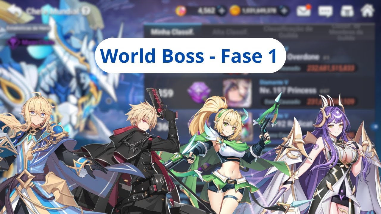 World Boss 1: 100 Bi com Bastet no time - YouTube