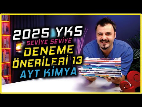 2025 AYT Kimya Deneme Önerileri | Seviye Seviye | Sponsorsuz | Deneme Kombini 13