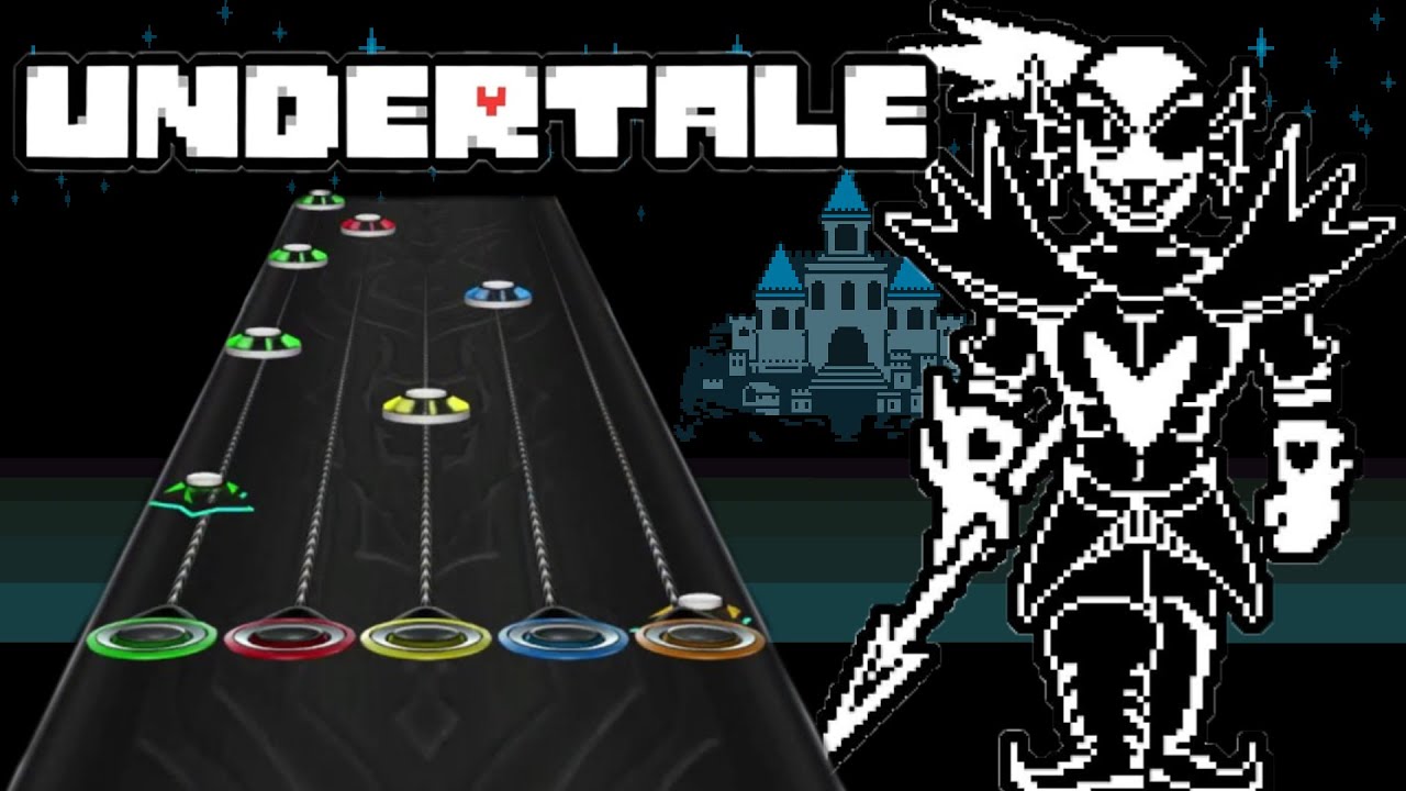 Battle Against a True Hero (Rock Cover) - Undertale - Clone Hero - YouTube