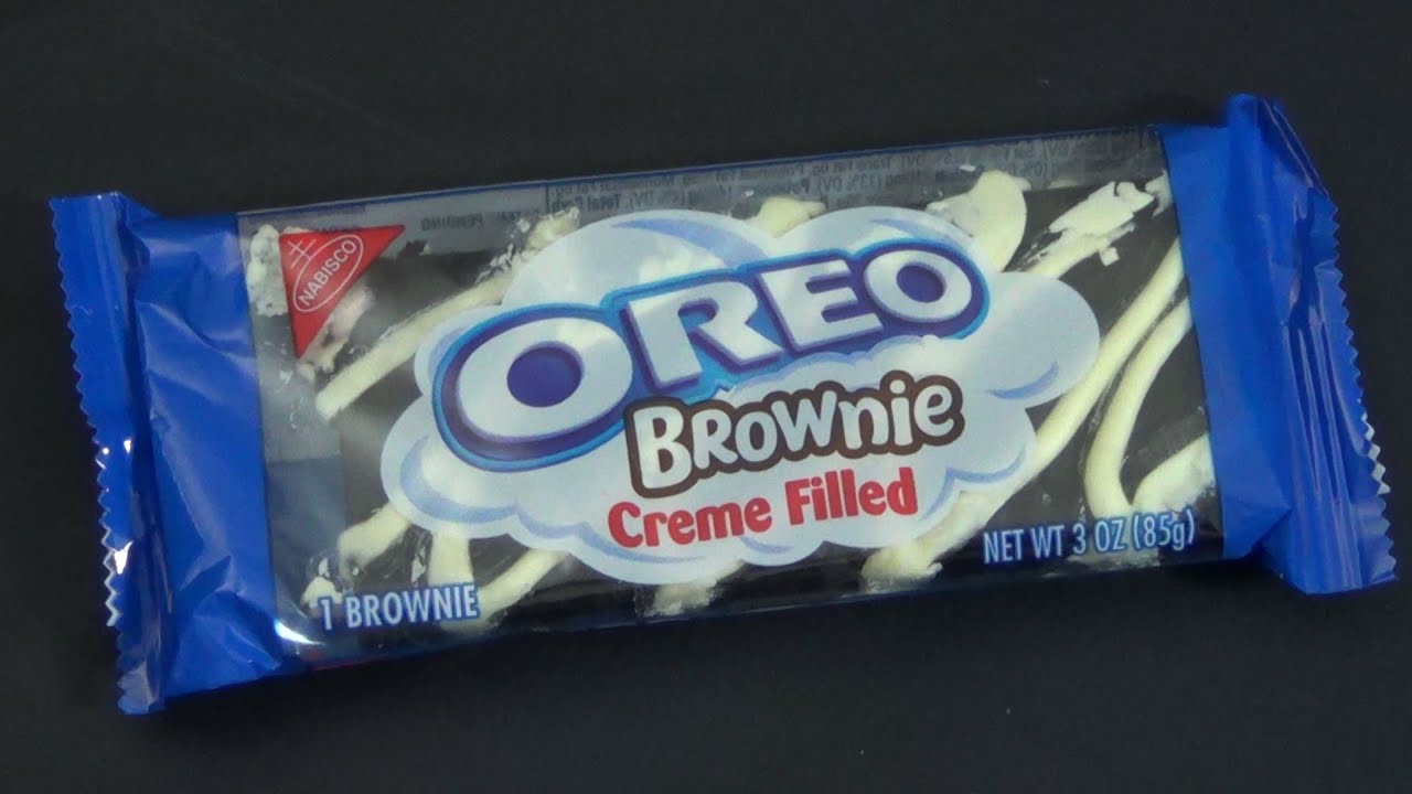 Oreo - Brownie (Creme Filled) - YouTube