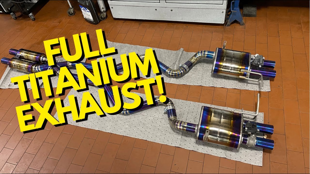 Installing Full Titanium Exhaust On E90 M3 - YouTube