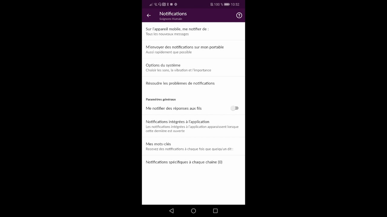 Tutoriel notifications SLACK Android - YouTube