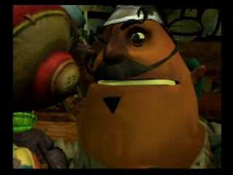 Psychonauts - "Fish Stories" Cutscene - YouTube