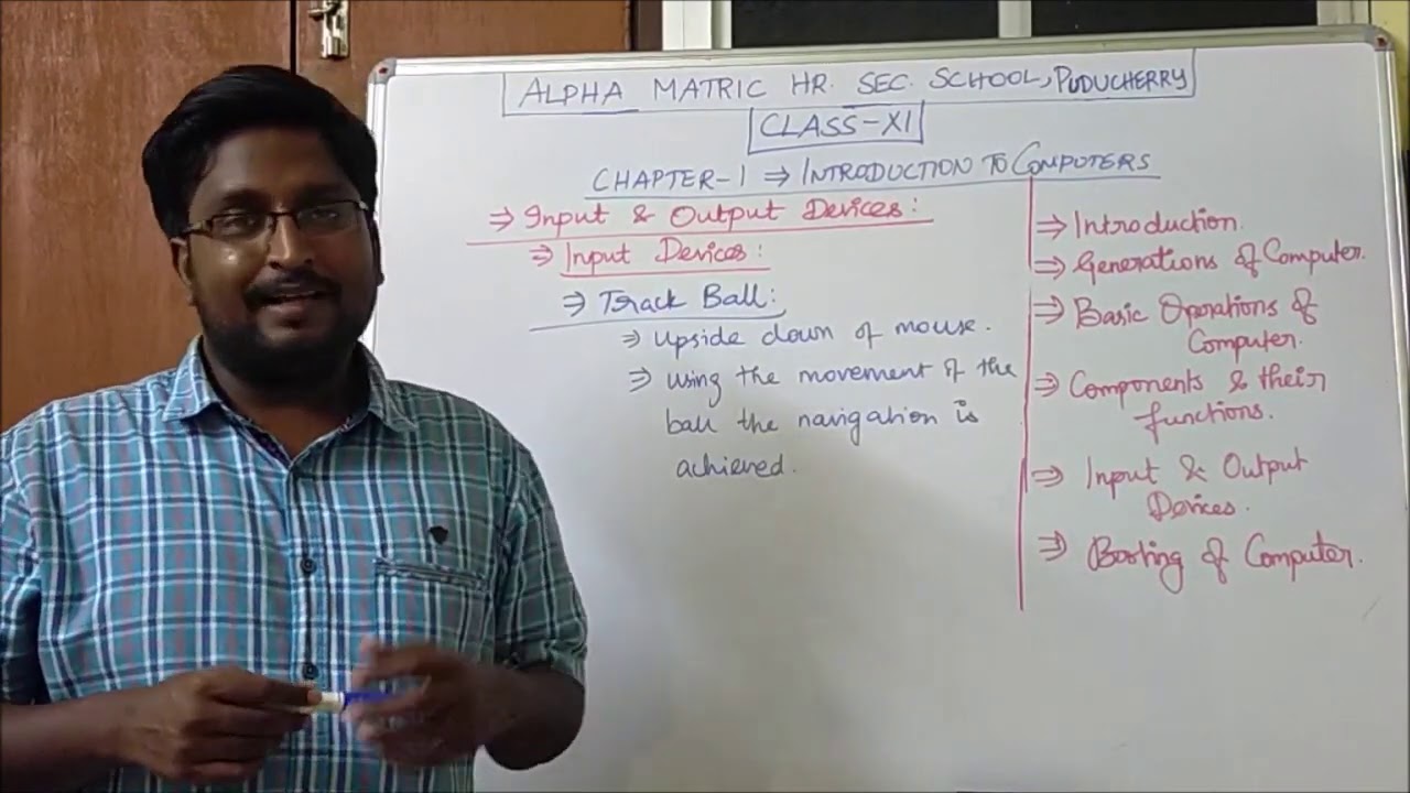 CLASS 11 - COMPUTER APPLICATION - CHAPTER 1 - INTRODUCTION TO COMPUTERS ...