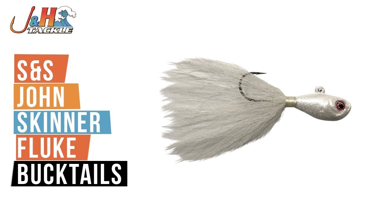 S&S John Skinner Fluke Bucktails | J&H Tackle - YouTube