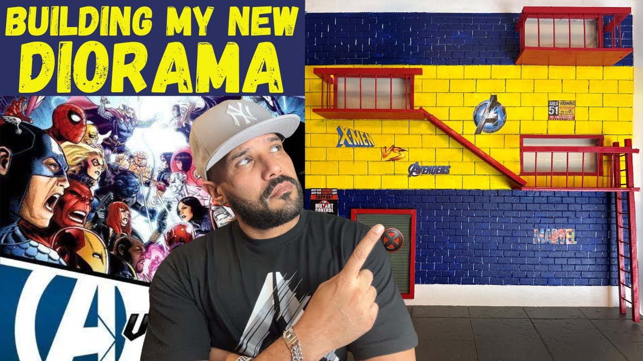 Building my New DIORAMA!!! (Marvel Legends) - YouTube