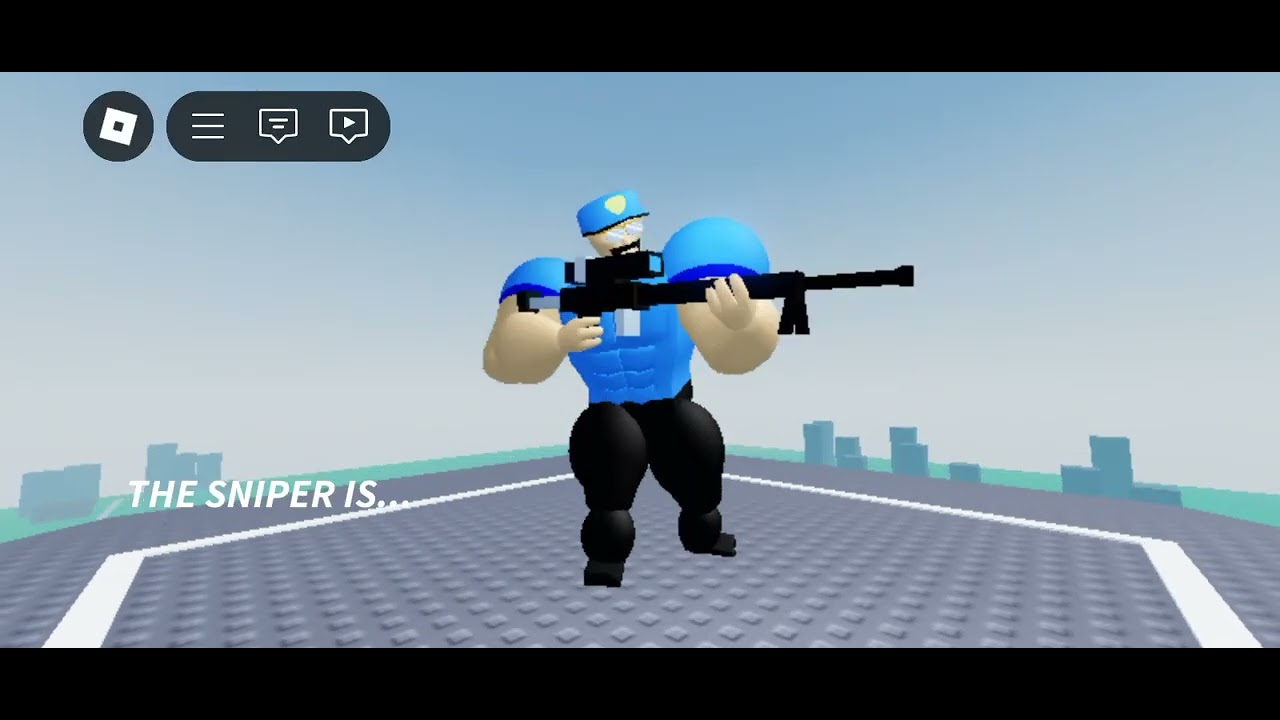 roblox sniper prison run and my friend play roblox spr - YouTube