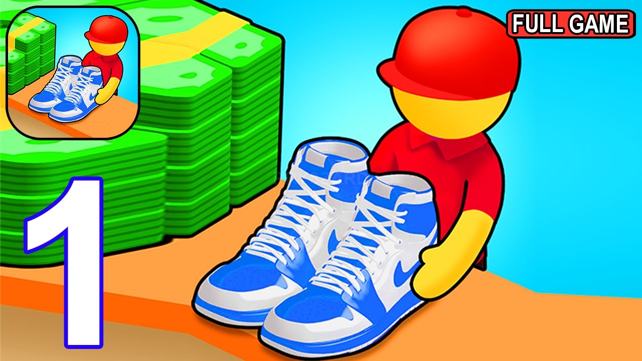 Outlets Rush - Gameplay Walkthrough Part 1 Full Game, All Shops, Max Level (iOS, Android) - YouTube