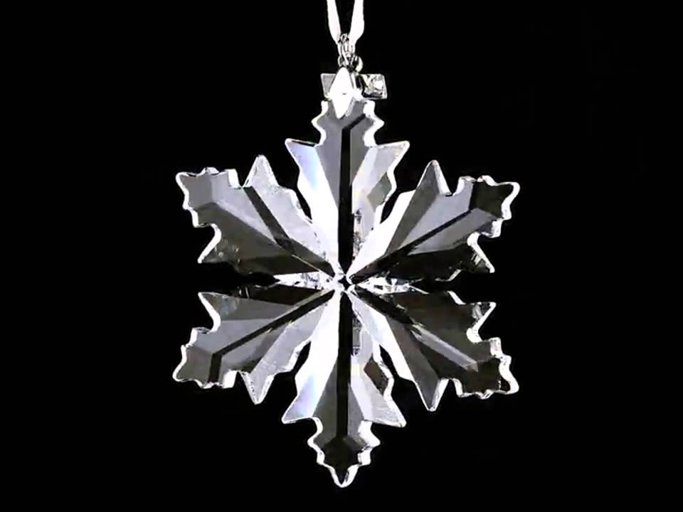 Swarovski Crystal Snowflake Ornament : Special Edition 2014 - YouTube