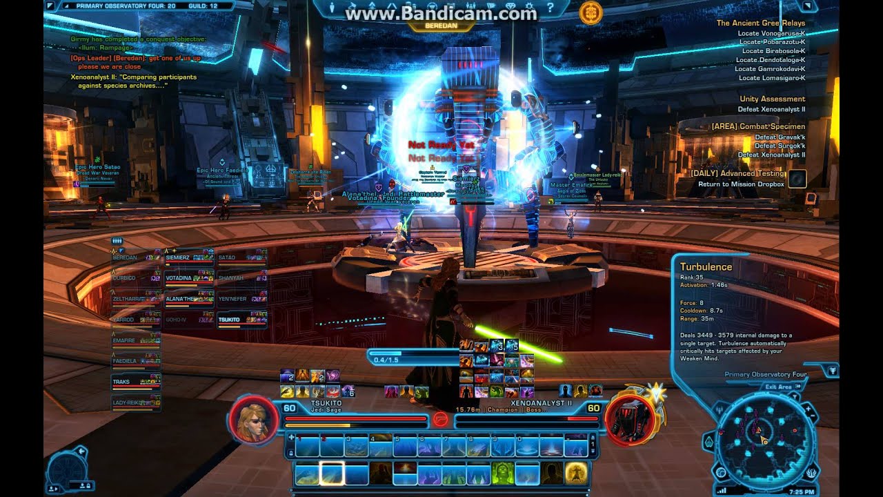 Swtor - Jedi Consular - Simulated Monsters - Primary Observatory Four ...