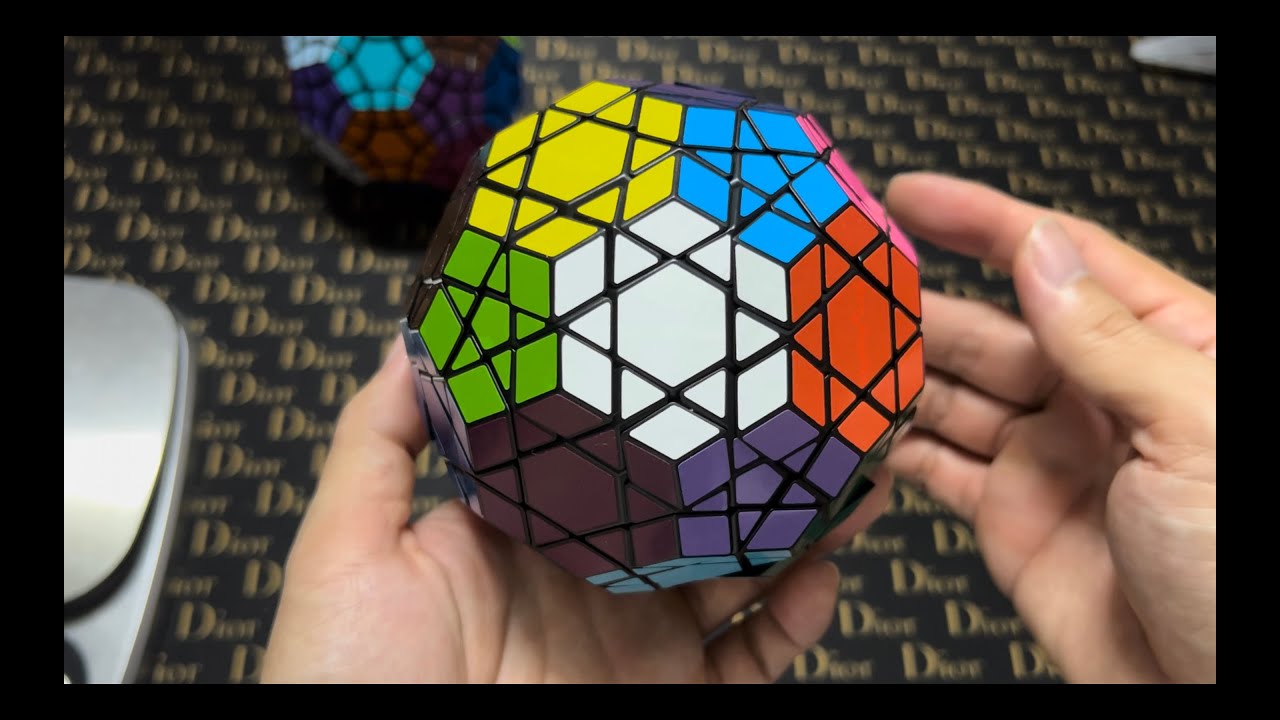 VeryPuzzle Tuttminx 2 - Black v1 version - YouTube