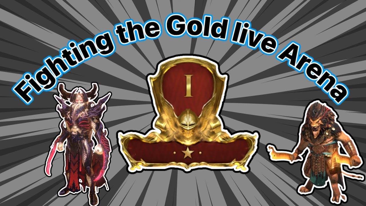 Live Arena - Gold 1- climbing slowly but steady 💪🏻II Raid Shadow ...