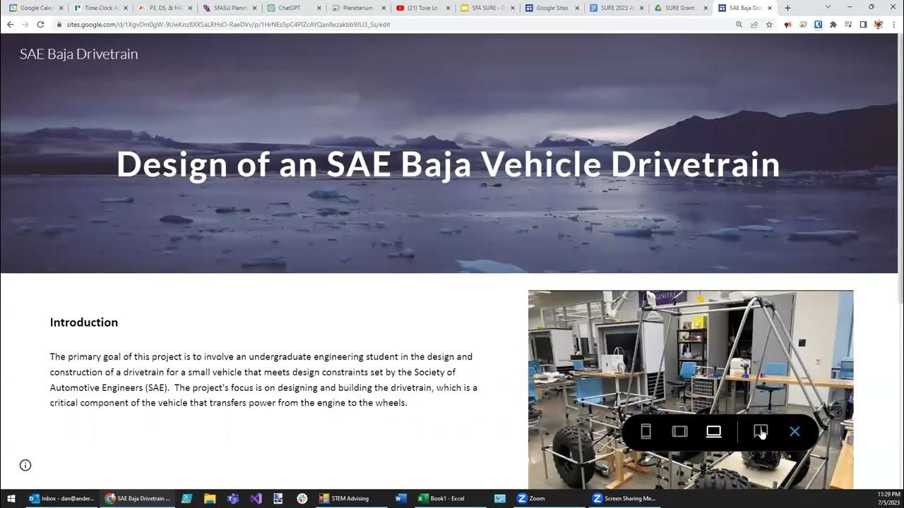 Using Google Sites to Make a Website for your Research Project - YouTube