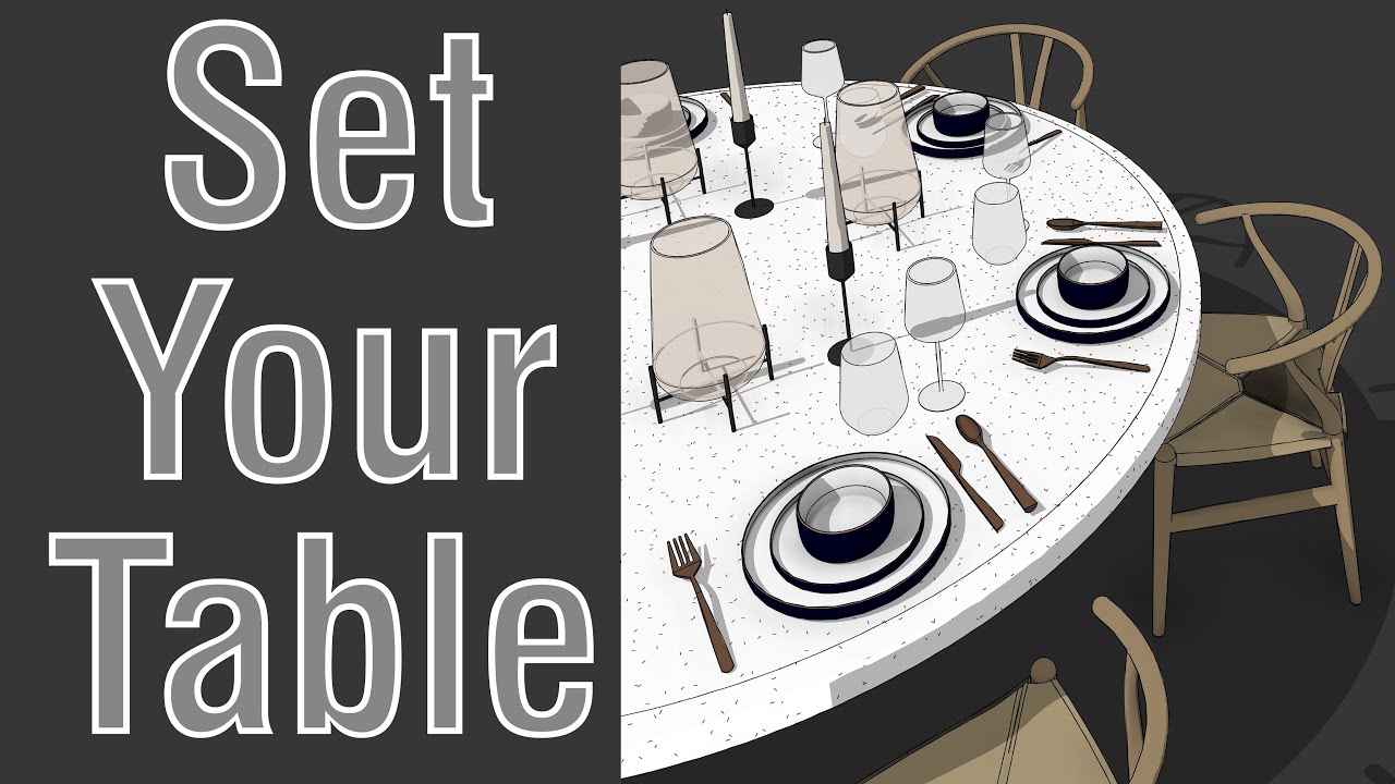 Modelling Techniques for Tableware and Dishes in Revit 2024 - YouTube