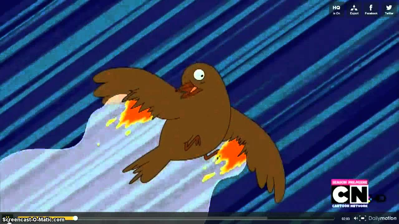 adventure time smoking bird - YouTube