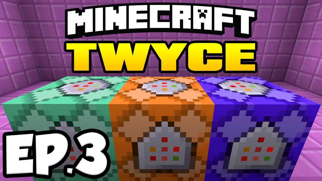 Minecraft: Twyce Ep.3 - BOUNCING SLIME BLOCKS!!! (Minecraft 1.9 Puzzle Map) - YouTube