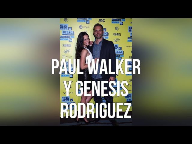 Genesis Rodriguez Paul Walker