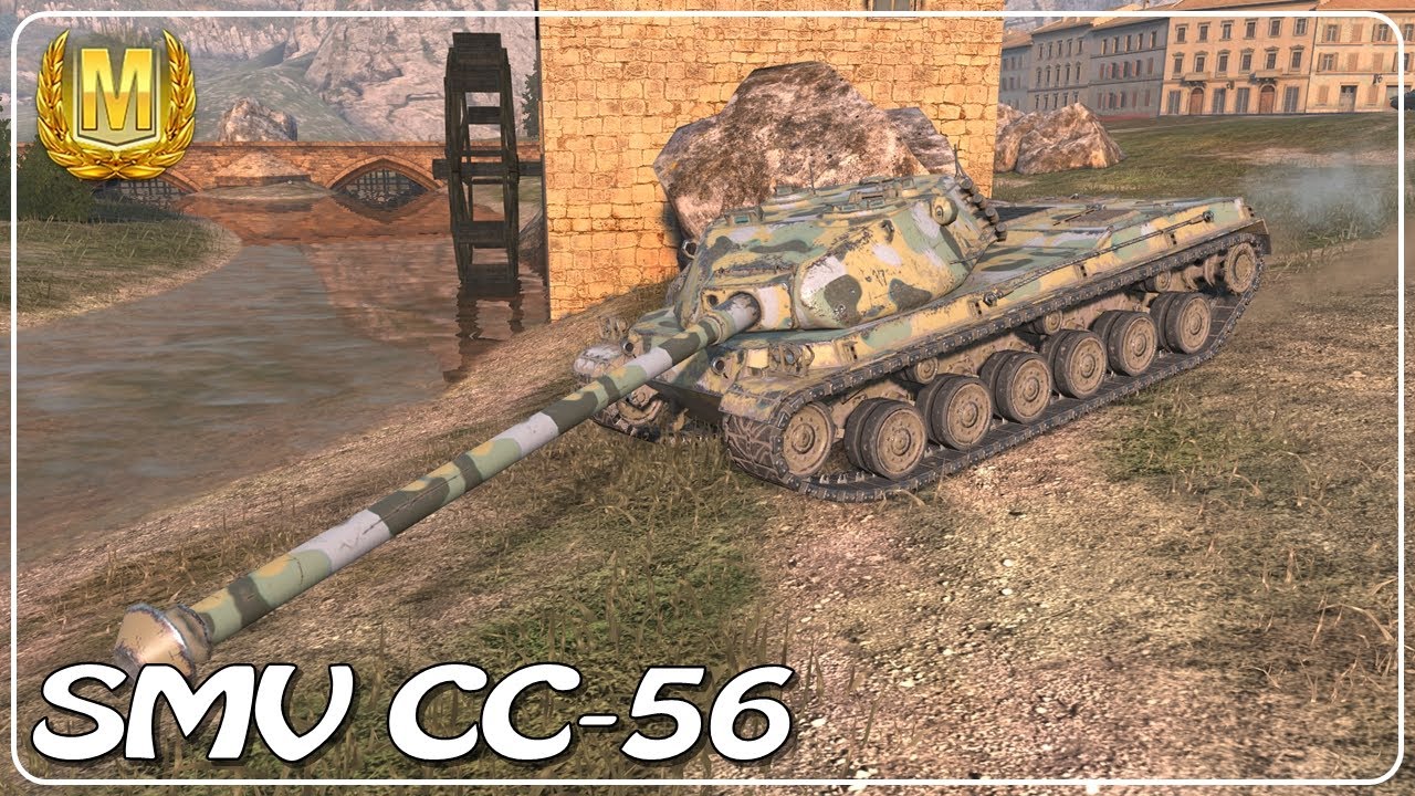 prvé M do zbierky • SMV CC-56 • WoT Blitz - YouTube