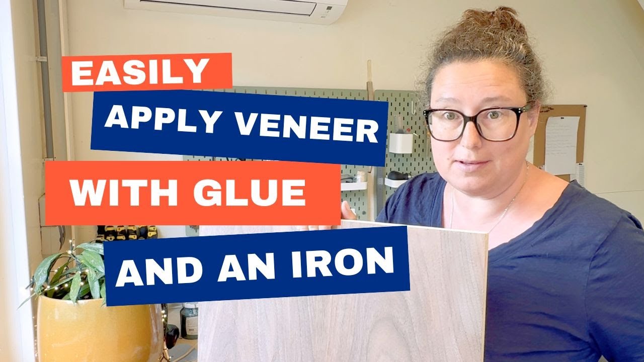 Easy Wood Veneer Application: No Press or Clamps Needed! - YouTube