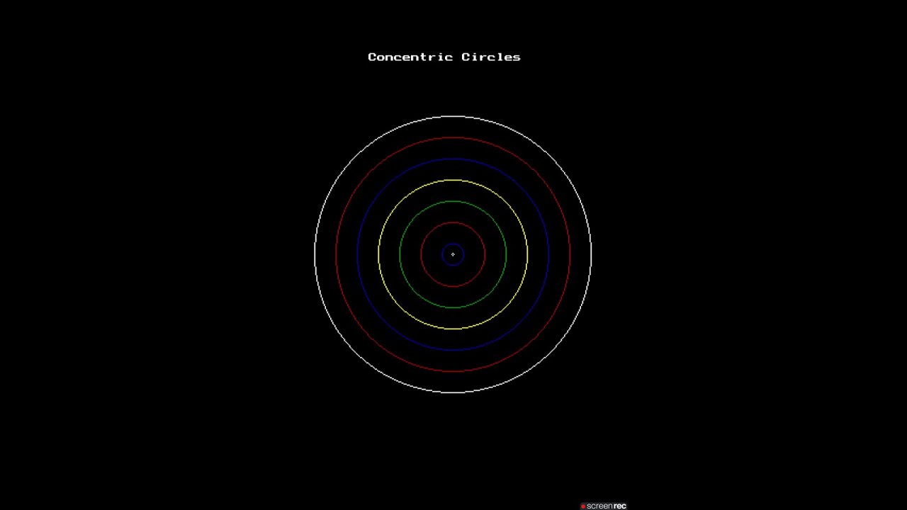 Concentrate circles //concentric circles //Akt guide - YouTube