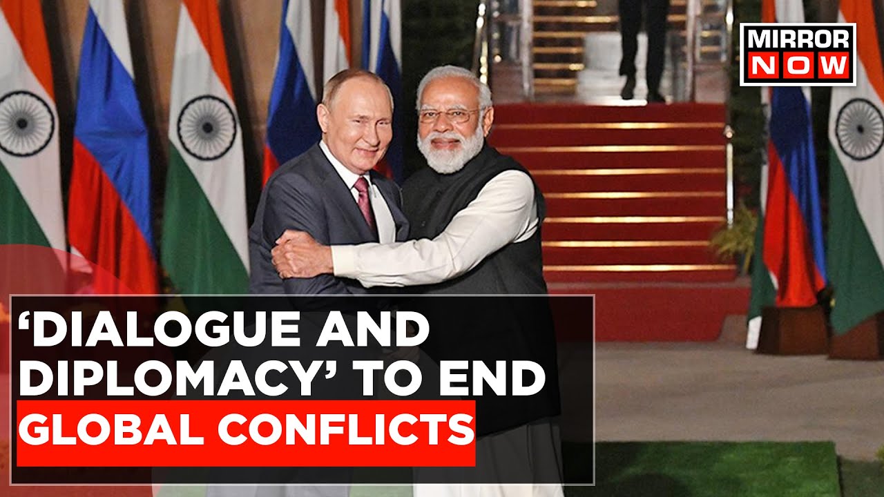 PM Modi On Global Conflicts: 'Dialogue And Diplomacy' To End War | G20 ...