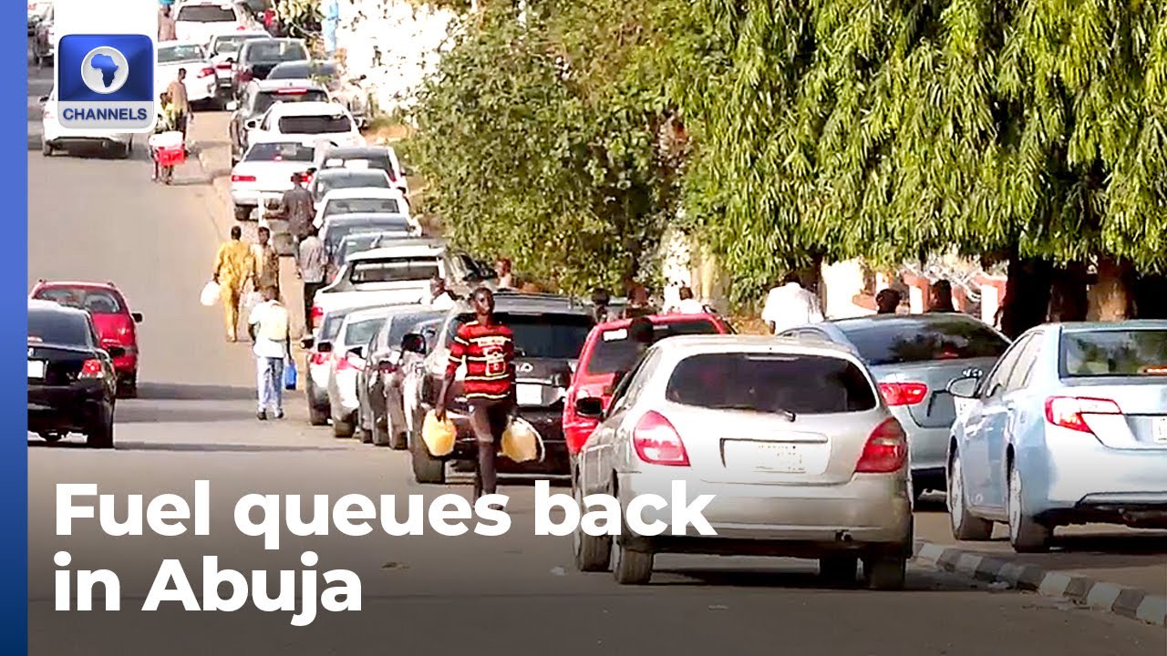 Residents Lament As Fuel Queues Return To Abuja - YouTube