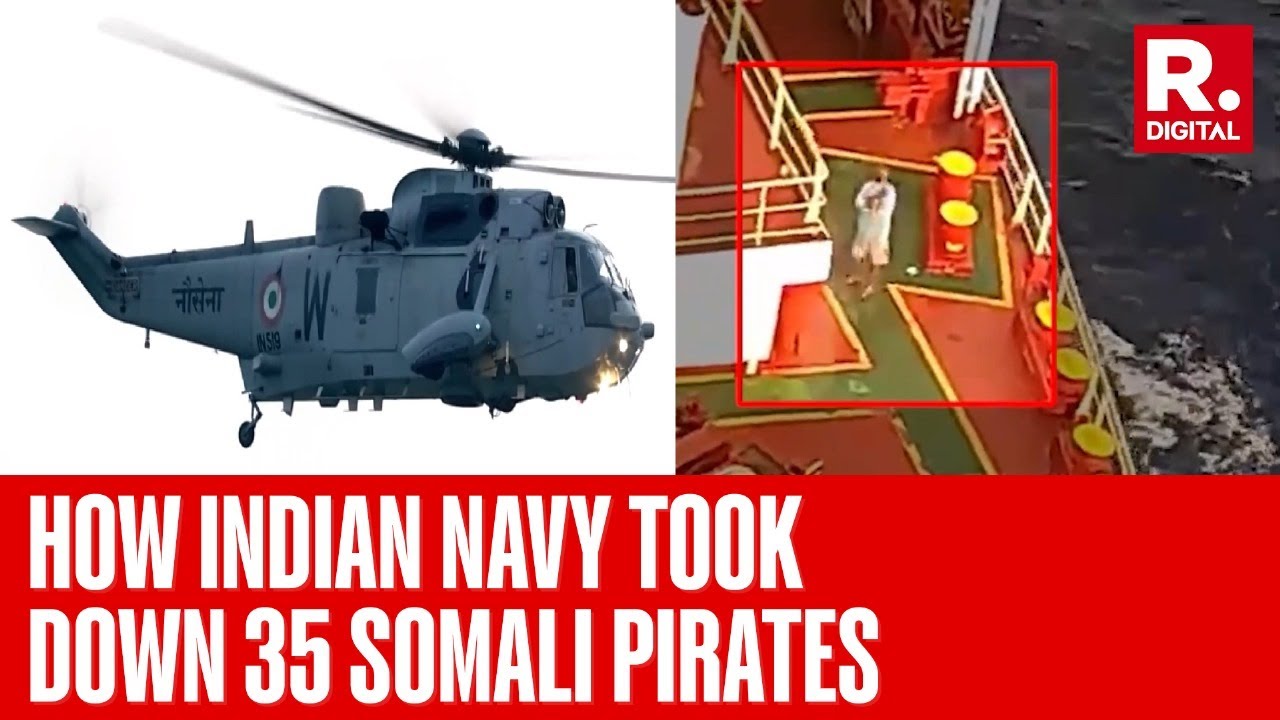 Somali Pirates Bow Down In Front Of Indian Navy, How The 40-Hour ...