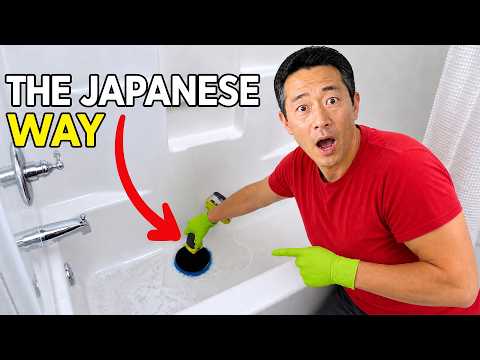 The SECRET Japanese Way To Clean Shower & Tub
