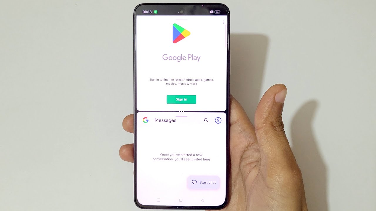 OPPO F25 Pro 5G Split screen Mode - YouTube