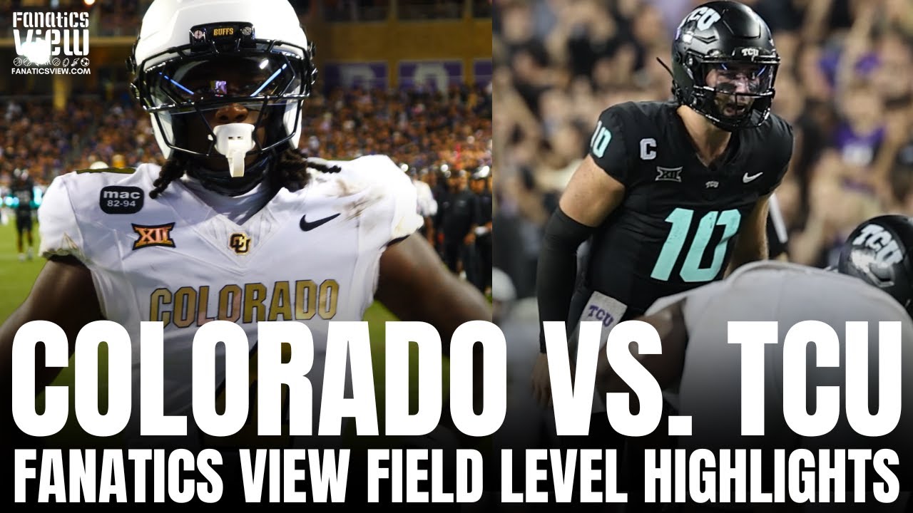 Colorado Buffaloes vs. TCU Horned Frogs 2025 College Football ...