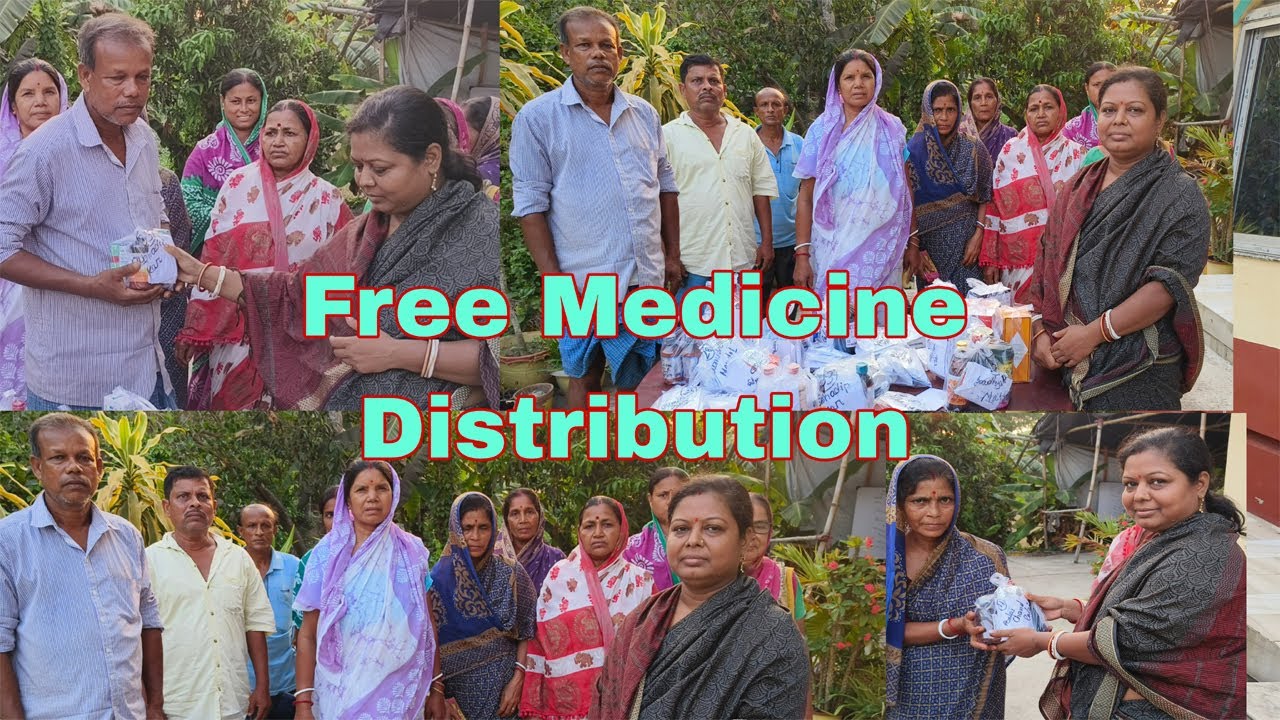 Free Medicine Distributions || निःशुल्क औषधि वितरण || বিনামূল্যে ঔষধ ...