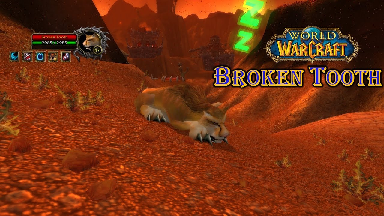 World of Warcraft Broken Tooth Rare - YouTube