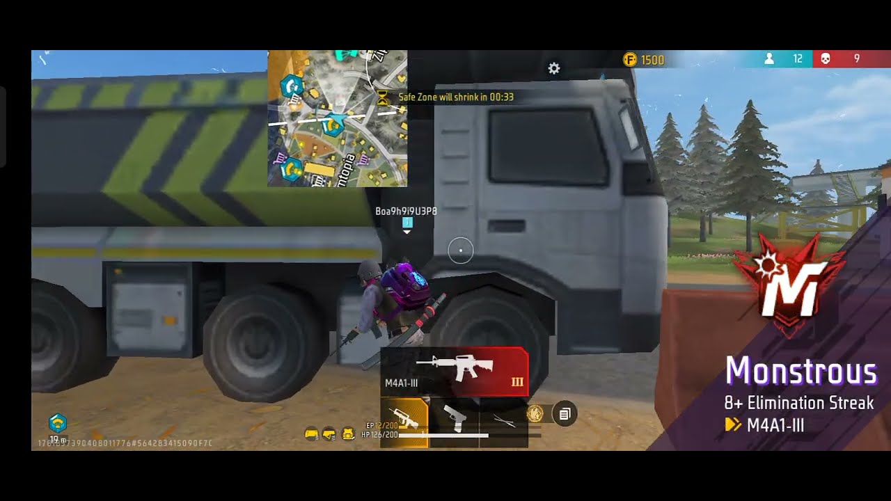 M416 + Famas Combination In Free Fire 😱 || Free Fire Gameplay || #viral ...