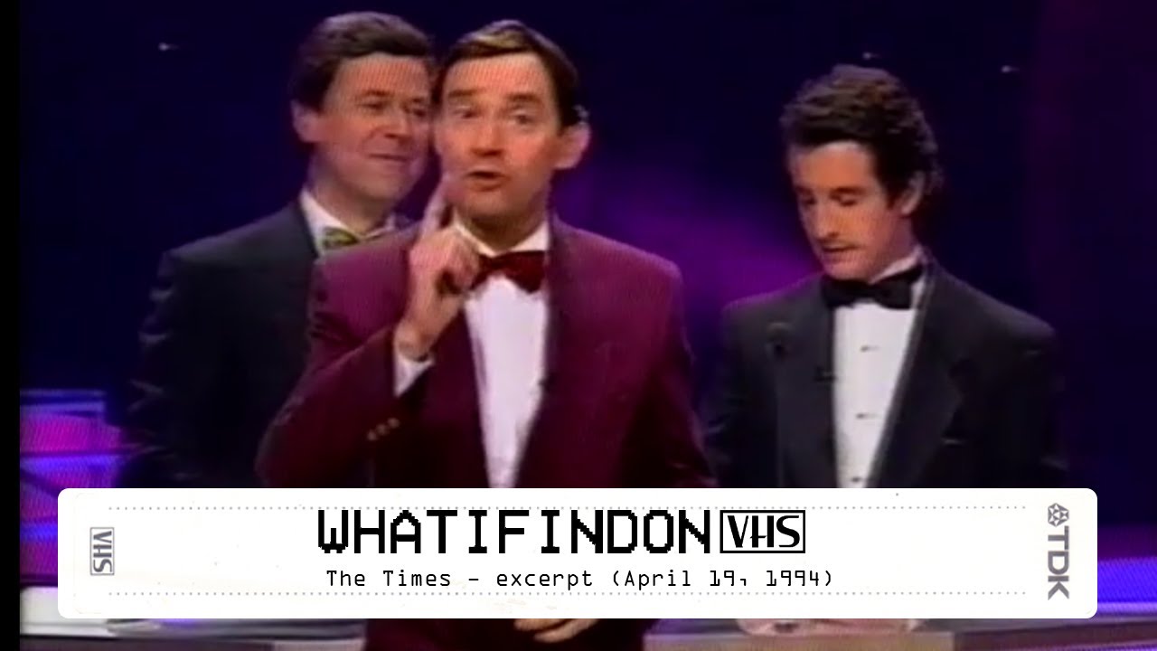 The Times (excerpt - April 19, 1994) - YouTube