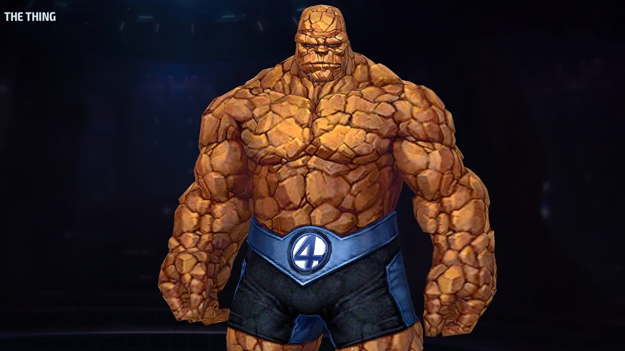 The Thing | Morden Marvel Future Fight Preview Skills - YouTube