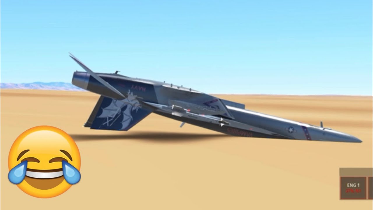 Attempting maneuvers on the f18 - YouTube