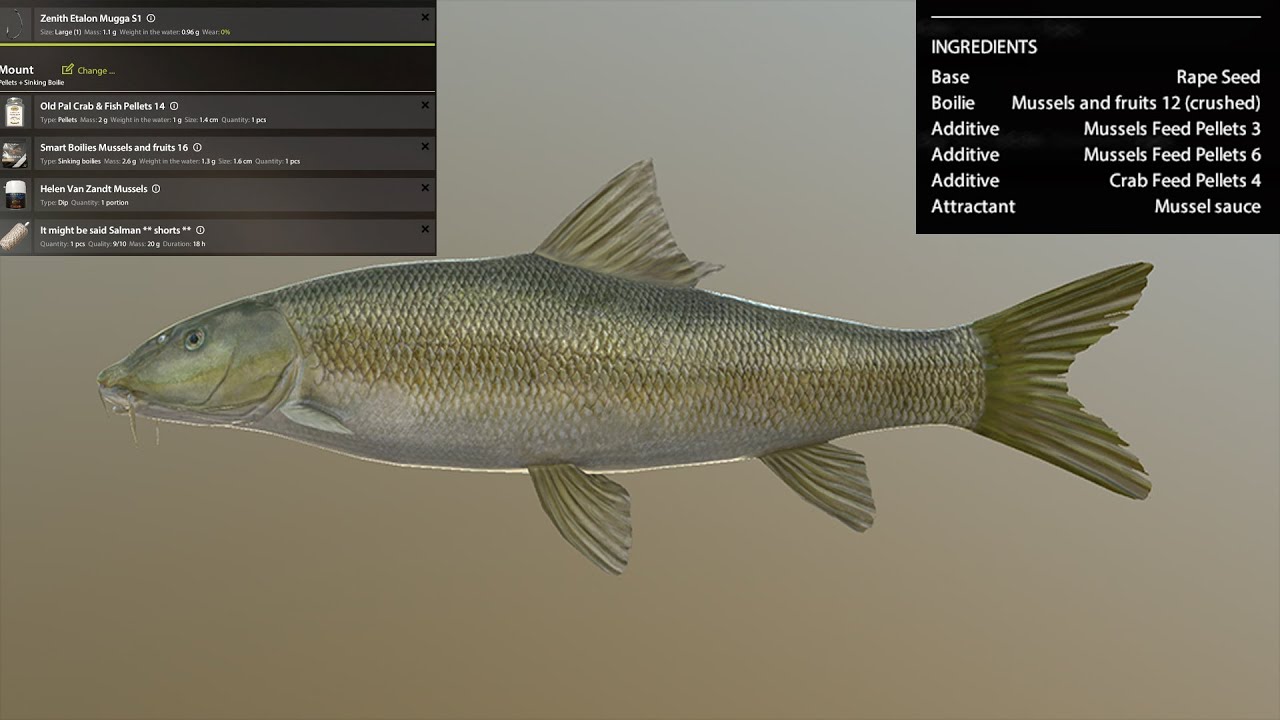 Russian fishing 4~ Rf4-Short-headed barbel active spot + by catch - YouTube