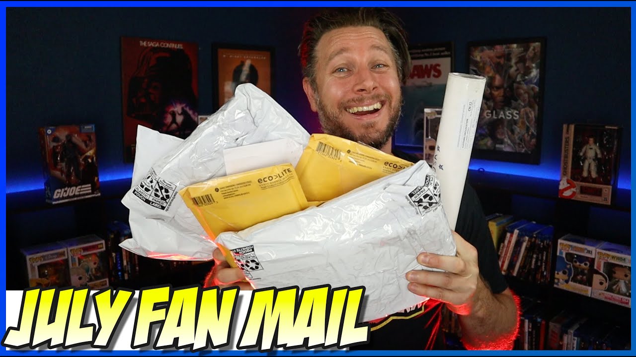 July Fan Mail Opening Part!! - YouTube
