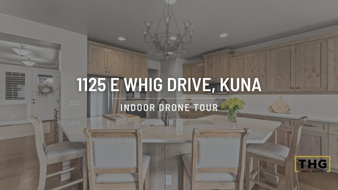 1125 E Whig Dr Kuna ID- Indoor Drone tour - YouTube