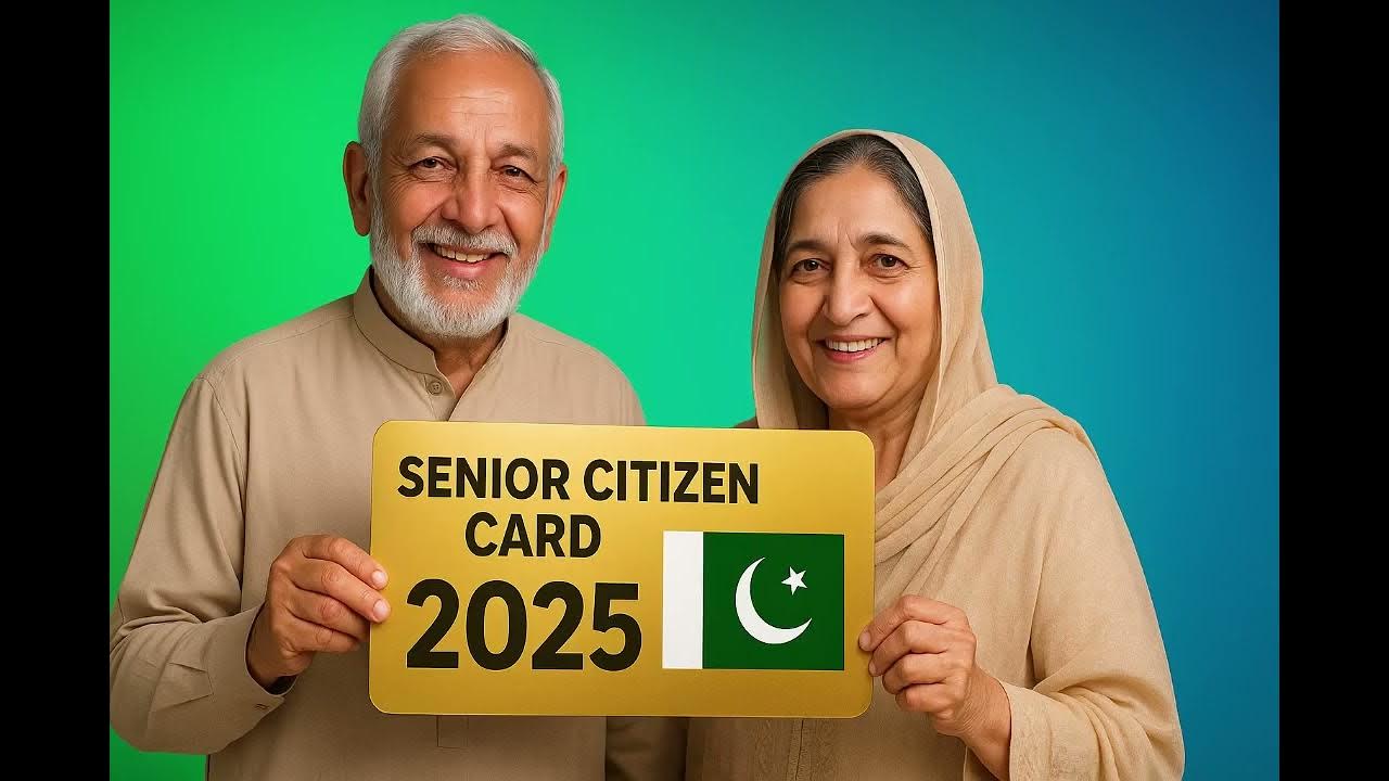 How to Apply Senior Citizen Card 2025 Pakistan Online Form Punjab ...