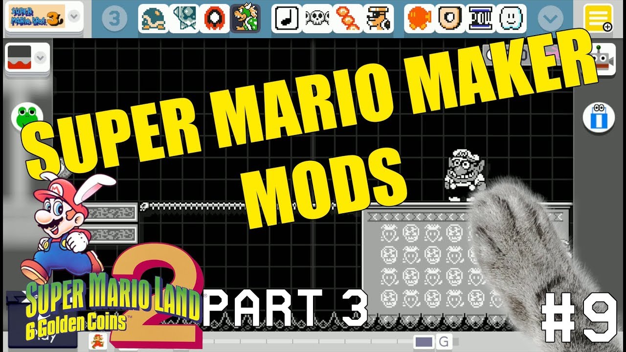 Super Mario Maker MODs | Super Mario Land 2 | #9 - YouTube
