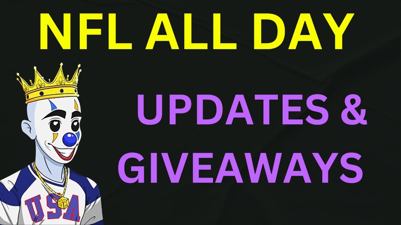 NFL ALL DAY - Updates & Giveaways - YouTube