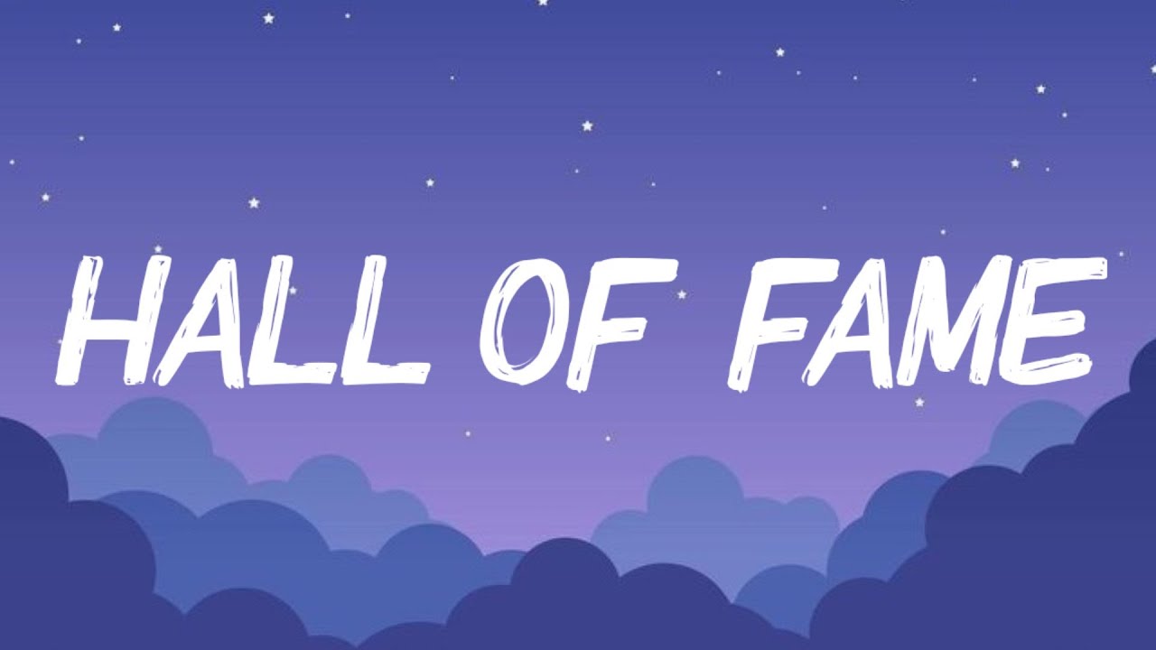 The Script - Hall Of Fame (Lyrics) - YouTube