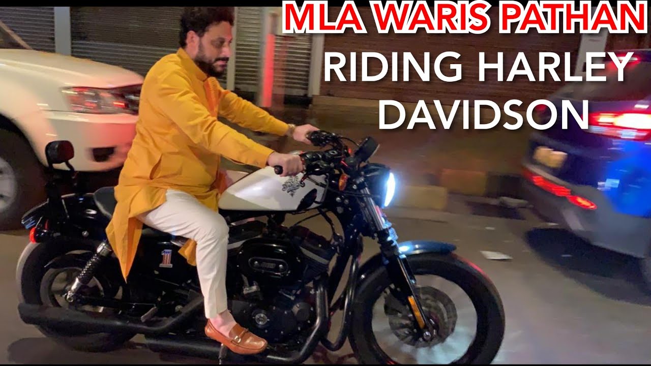 WARIS PATHAN | RIDING BIKE | HERLEY DAVIDSON | IN RAMADAN | MUST WATCH ...