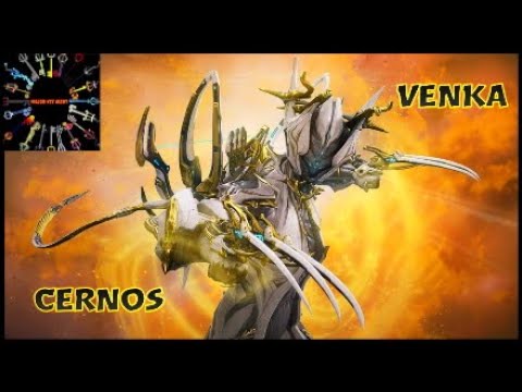 Warframe- Venka & Cernos Prime Build - YouTube