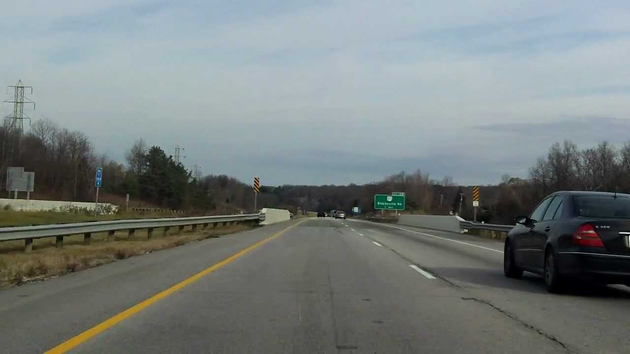 Willow Freeway (Interstate 77 Exits 138 to 146) northbound - YouTube
