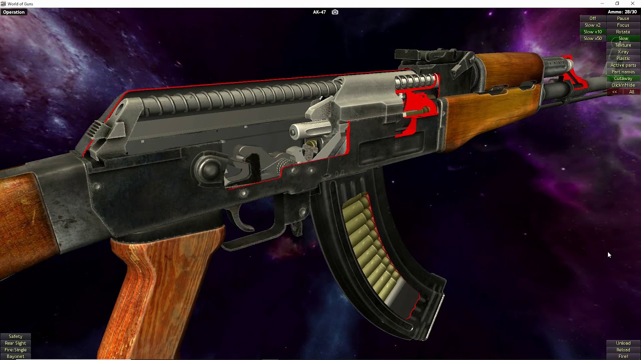 How The AK-47 Rifle Works (World Of Guns) - YouTube