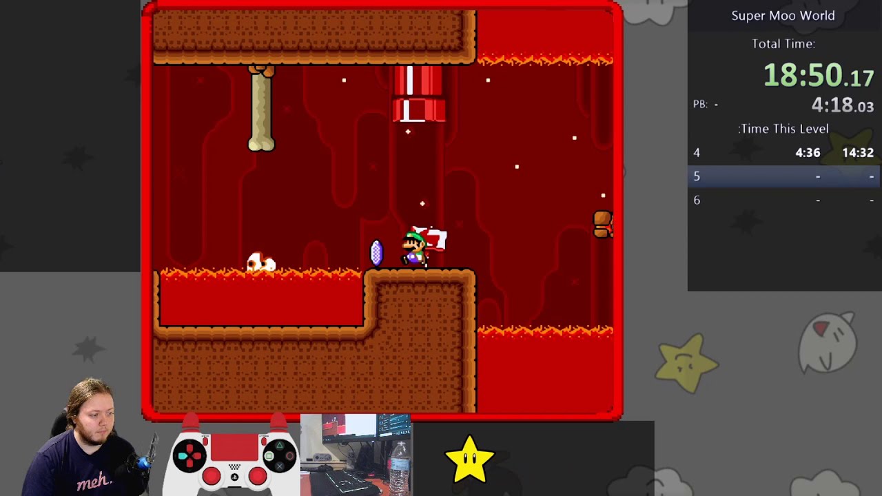 Super Moo World Part 2 - Kaizo Romhacks - YouTube