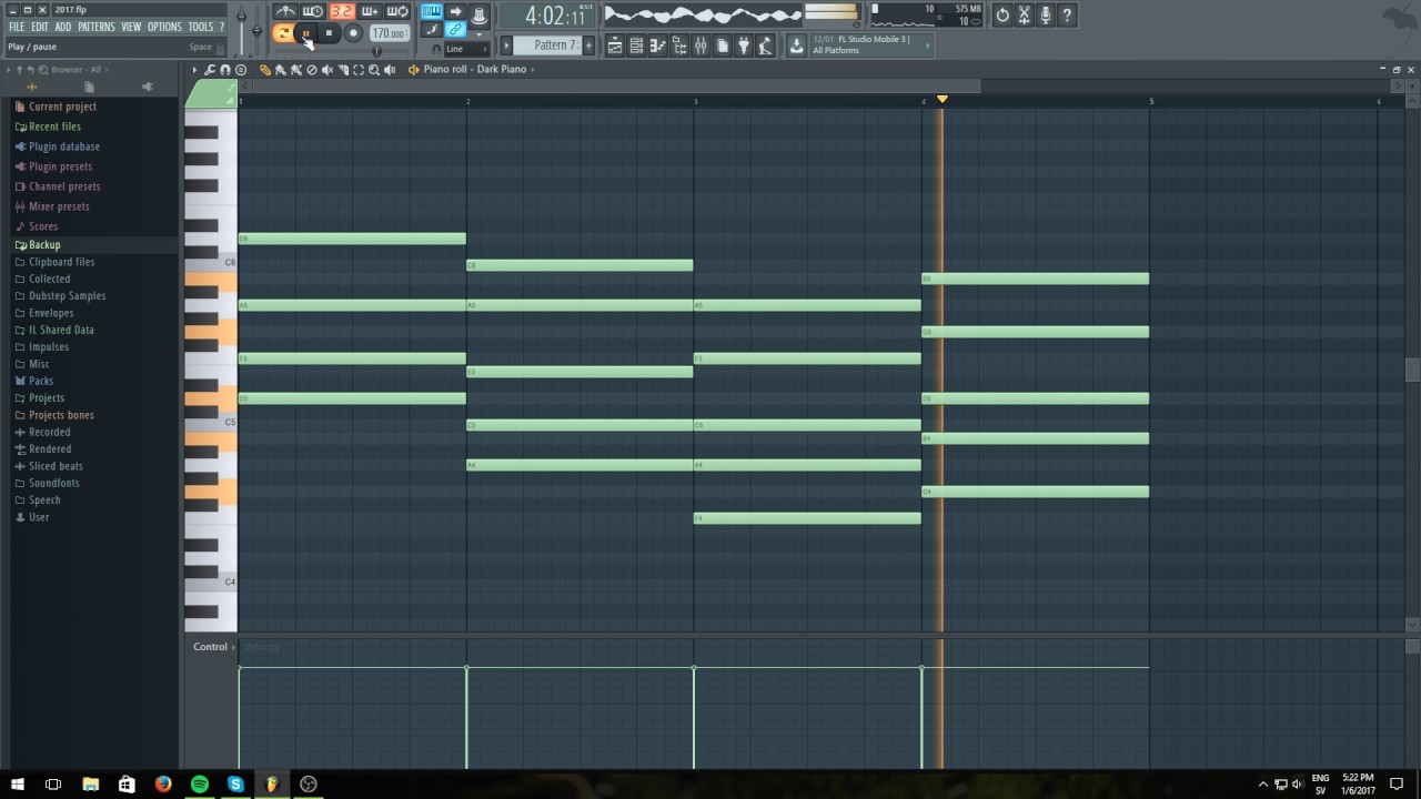 Making Dubstep in FL Studio 12 [January 6th] - YouTube