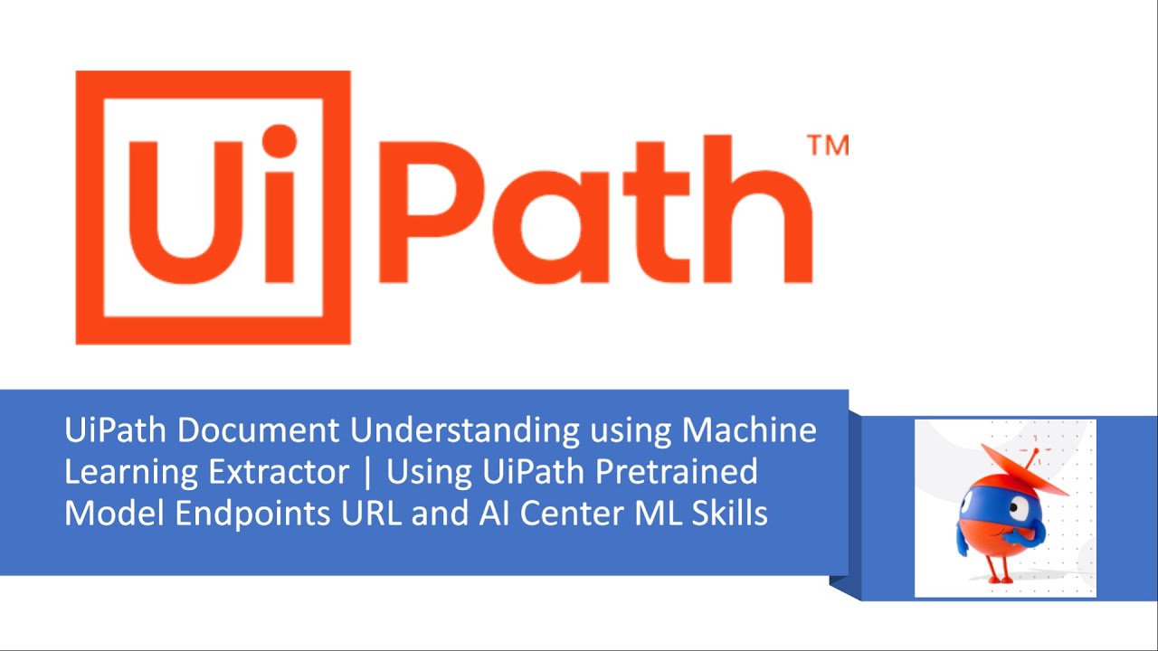 UiPath Document Understanding - Invoice Data Extraction | Machine ...